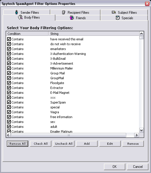 SpamAgent : Powerful Spam Filtering Software